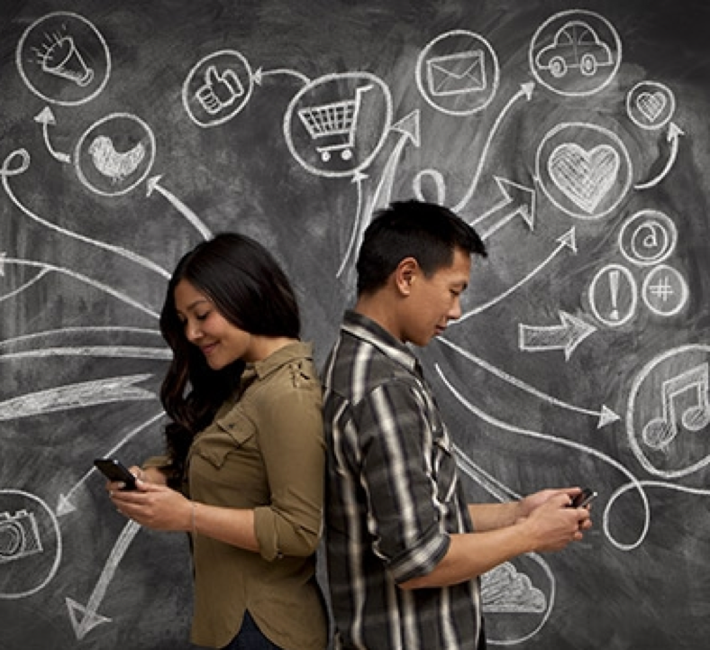 Jongeren verslaafd aan internet en mobiel